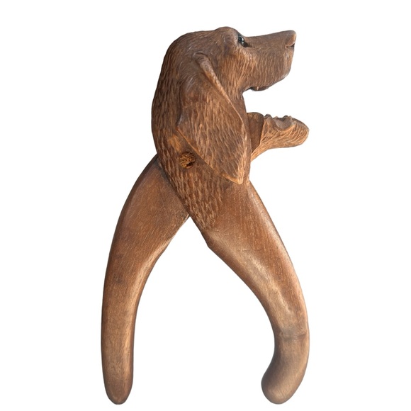 Black Forest | Kitchen | Black Forest Hand Carved Dog Nutcracker ...